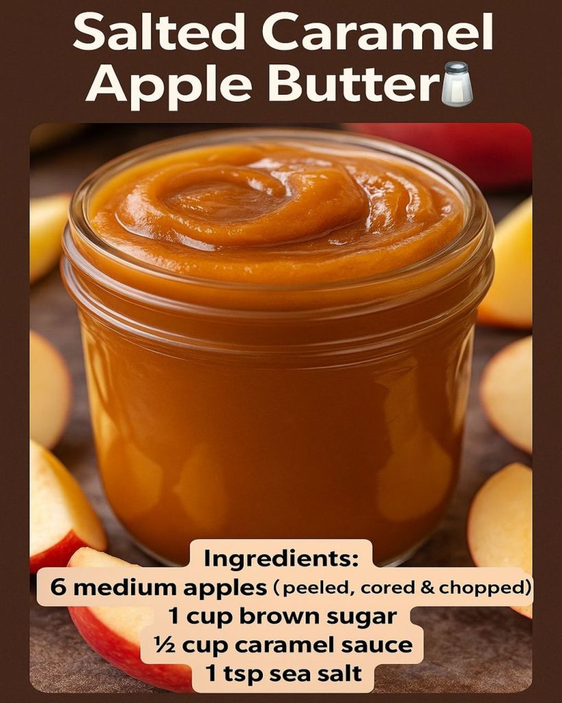 Salted Caramel Apple Butter – Best Recipes