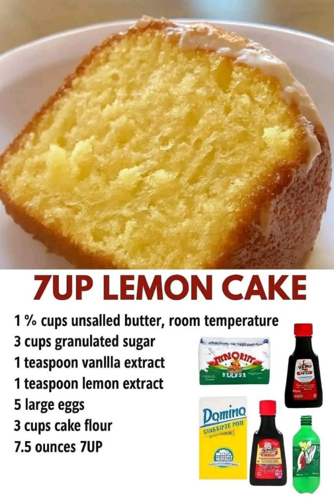 Lemon 7UP Cake – Ultra-Moist Citrus Bundt Cake with Classic Southern ...