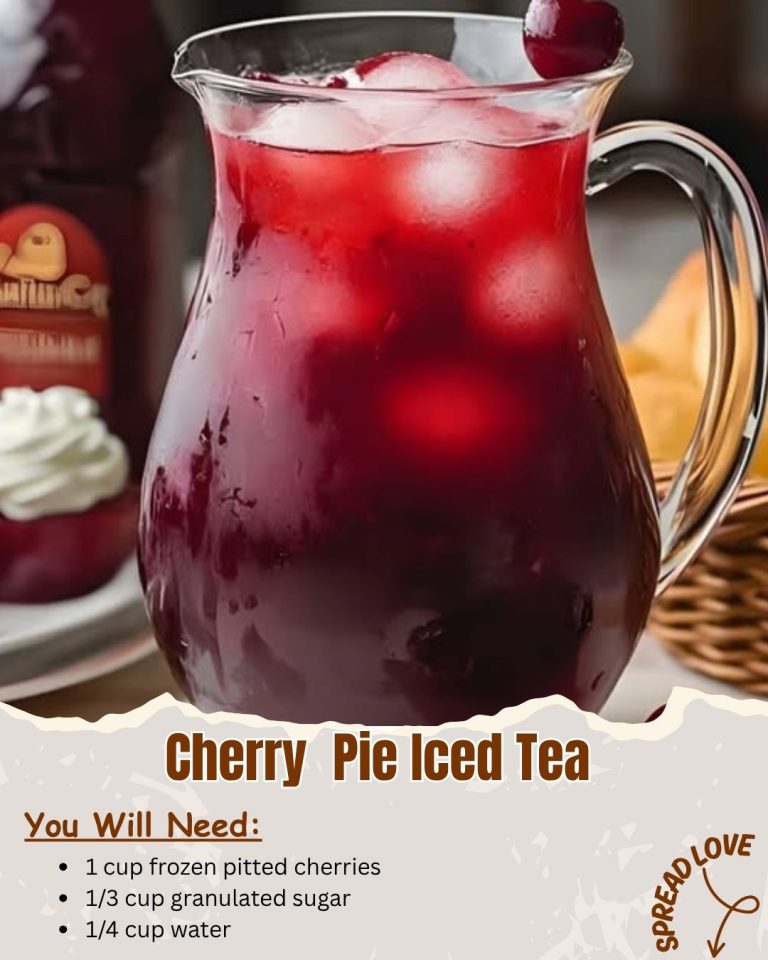 Cherry Pie Iced Tea – Best Recipes
