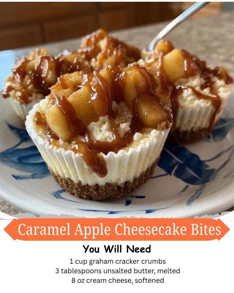 Caramel Apple Cheesecake Bites Recipe – Best Recipes