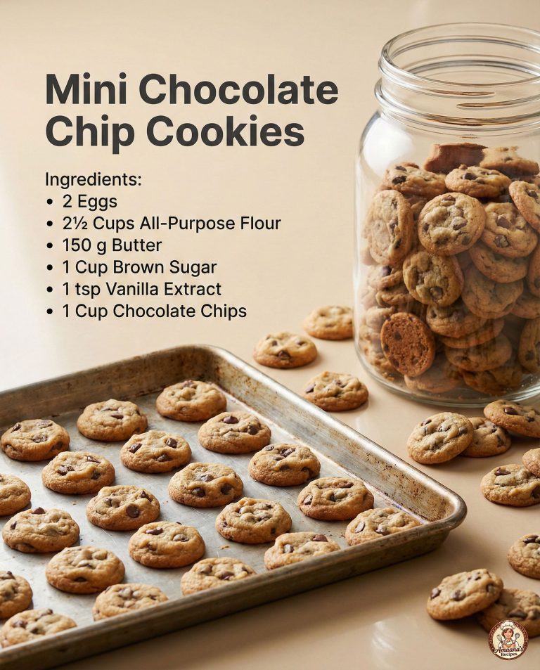 Mini Chocolate Chip Cookies – Best Recipes